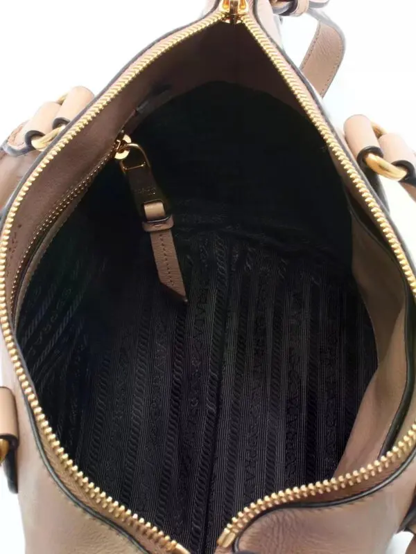 Prada Glacé Leather 2-way Tote Bag