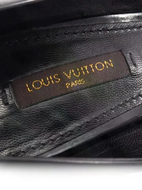 LOUIS VUITTON 2010 Aureary Line Open-toe Pumps