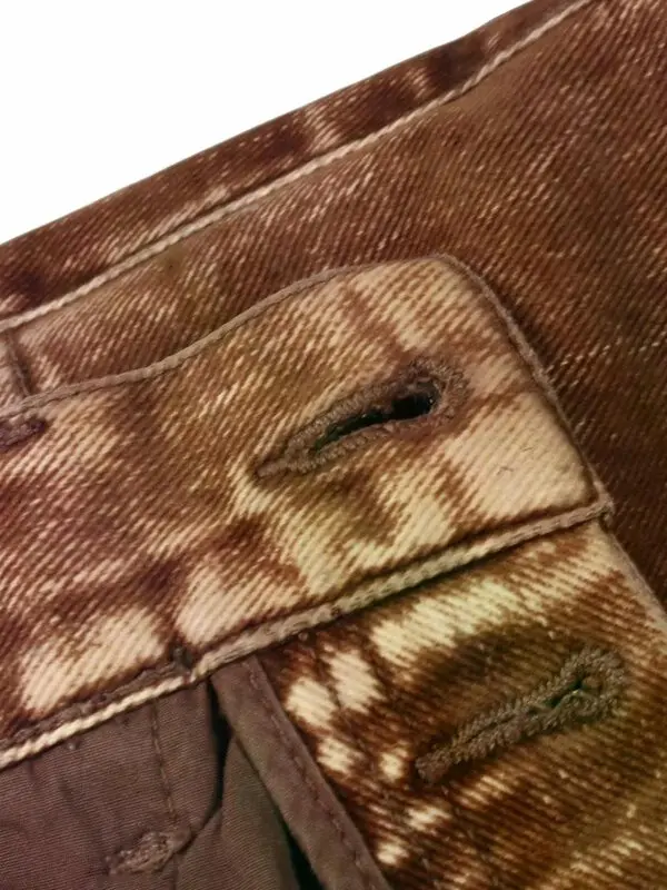 Loewe Velour Button-fly Jeans