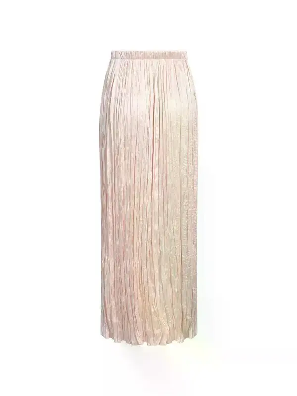 Adam Lippes Aria Plissé Silk Skirt