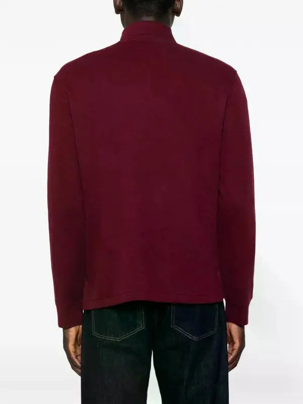 Polo Ralph Lauren Quarter-zip Embroidered-logo Sweater