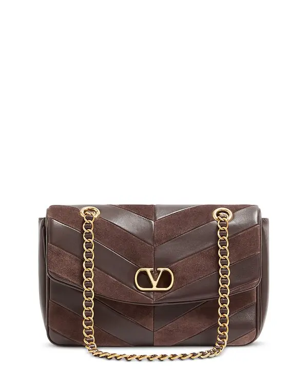 Valentino Garavani Djuna Medium Shoulder Bag - Brown