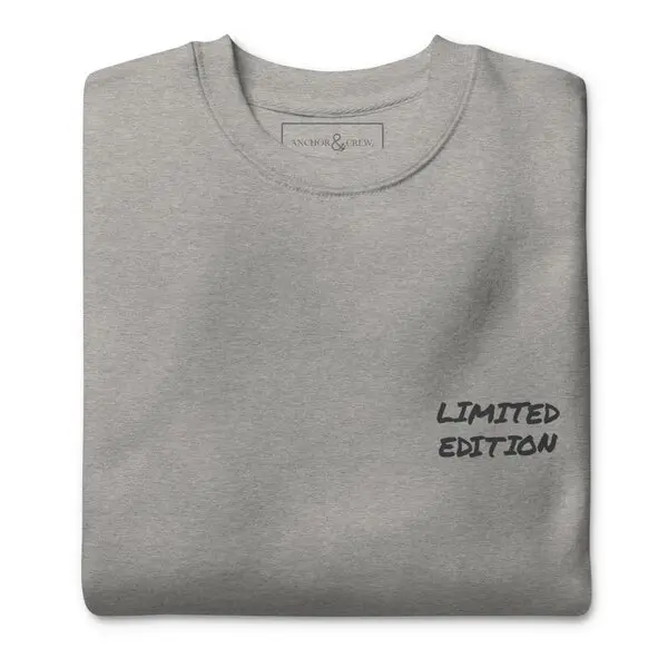 ANCHOR & CREW Limited Edition Organic Cotton Sweatshirt - Grey
