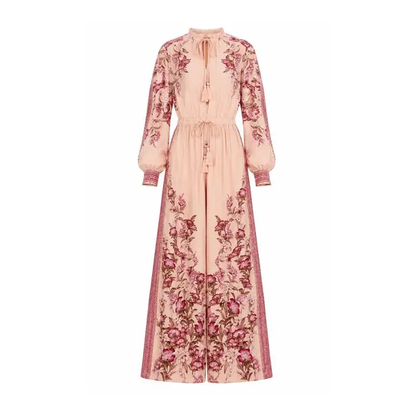 RAISHMA Hailey Floral Print Jumpsuit - Pink