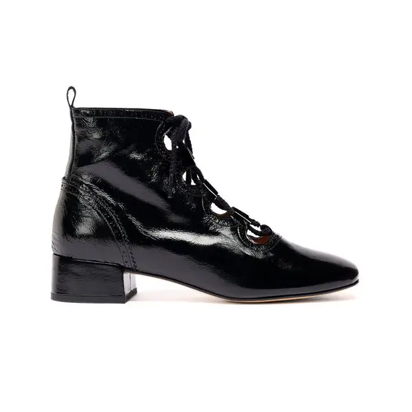 NAGUISA Elur Gloss Ankle Boot