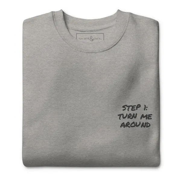 ANCHOR & CREW Organic Cotton Sweatshirt With Printed Motif