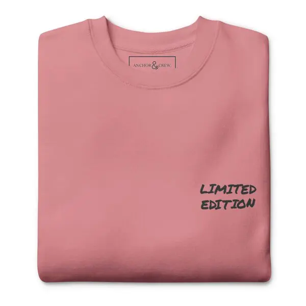 ANCHOR & CREW Limited Edition Organic Cotton Sweatshirt - Pink