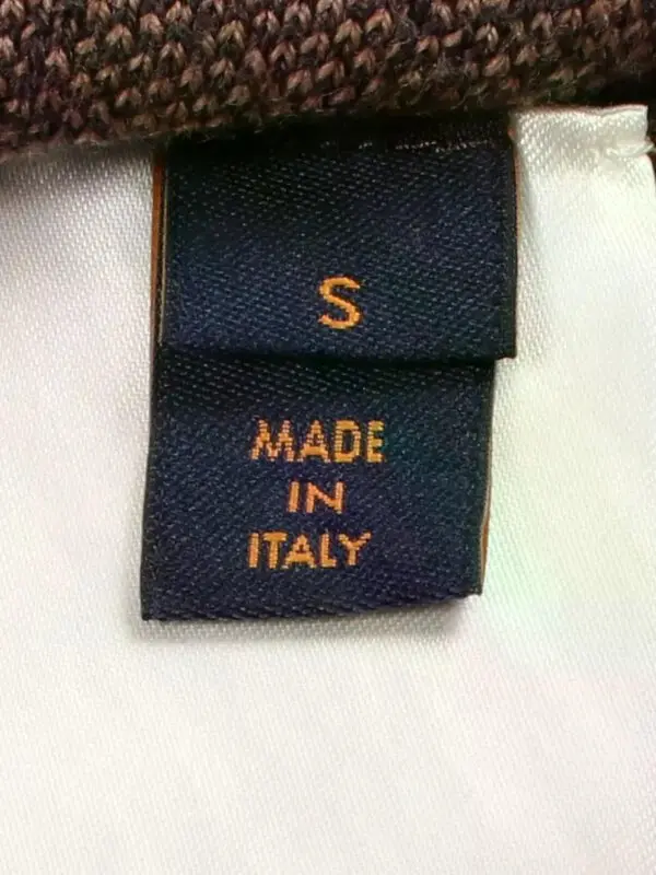LOUIS VUITTON Monogram Embroidered Wool Sweater