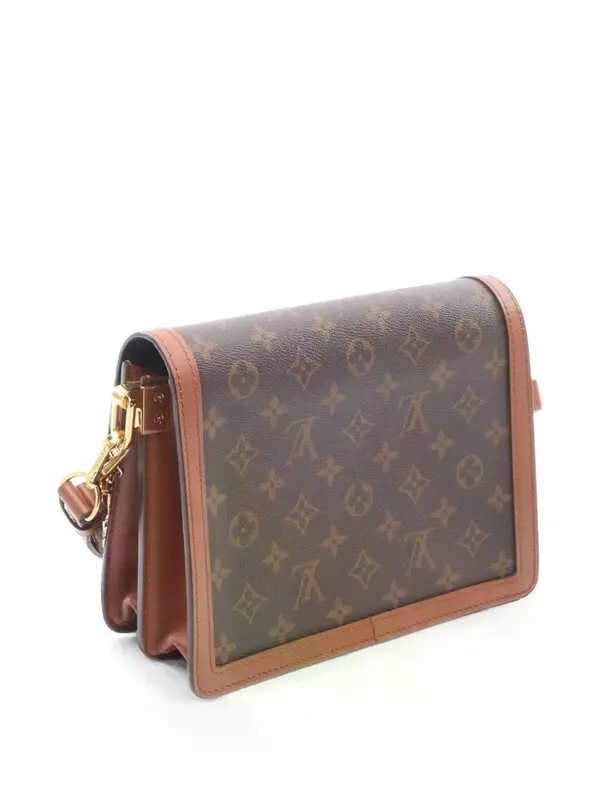 LOUIS VUITTON Dauphine Mm Monogram Reverse Shoulder Bag