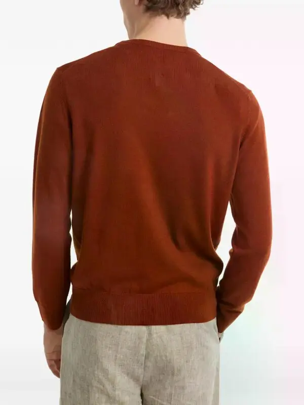 YVES SALOMON Crew Neck Merino Wool Sweater