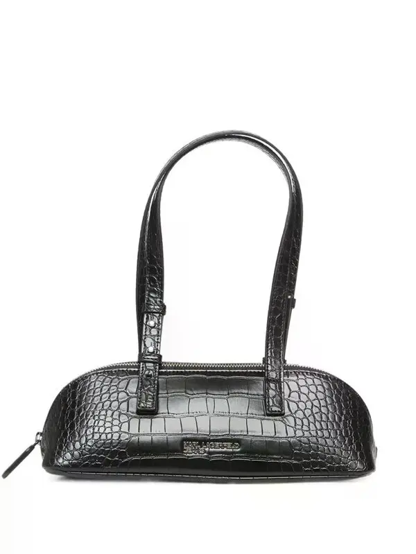 Karl Lagerfeld Croc-effect Shoulder Bag