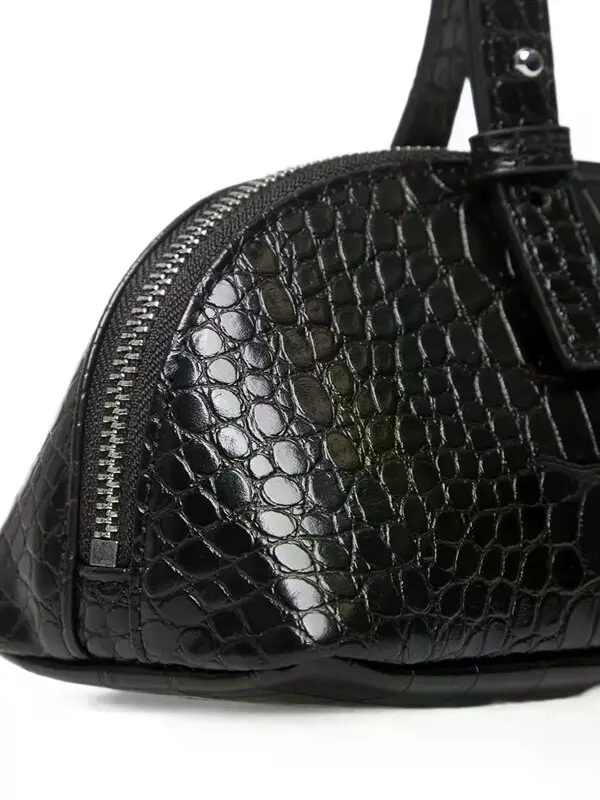 Karl Lagerfeld Croc-effect Shoulder Bag