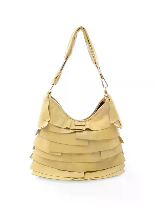 Saint Laurent 2000 Saint-tropez Ruffled Shoulder Bag