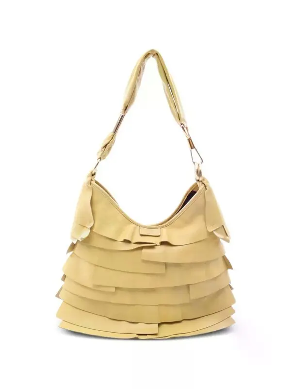 Saint Laurent 2000 Saint-tropez Ruffled Shoulder Bag