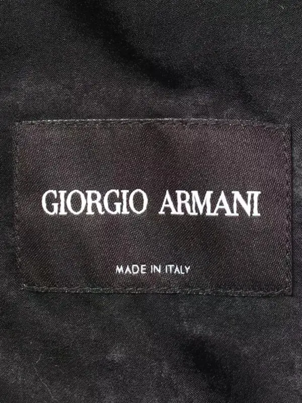 Giorgio Armani Mouton Shearling Hooded Jacket