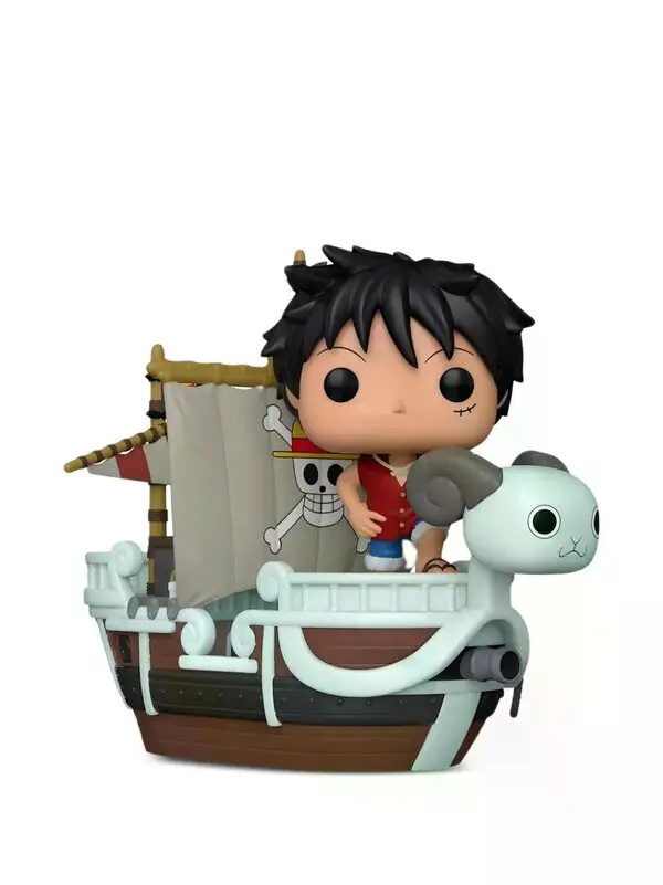 POP MART One Piece Luffy Going Merry Figure - Brown