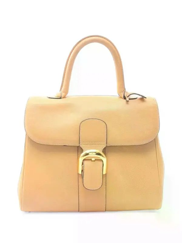 Delvaux Leather Brillant Tote Bag - Neutrals