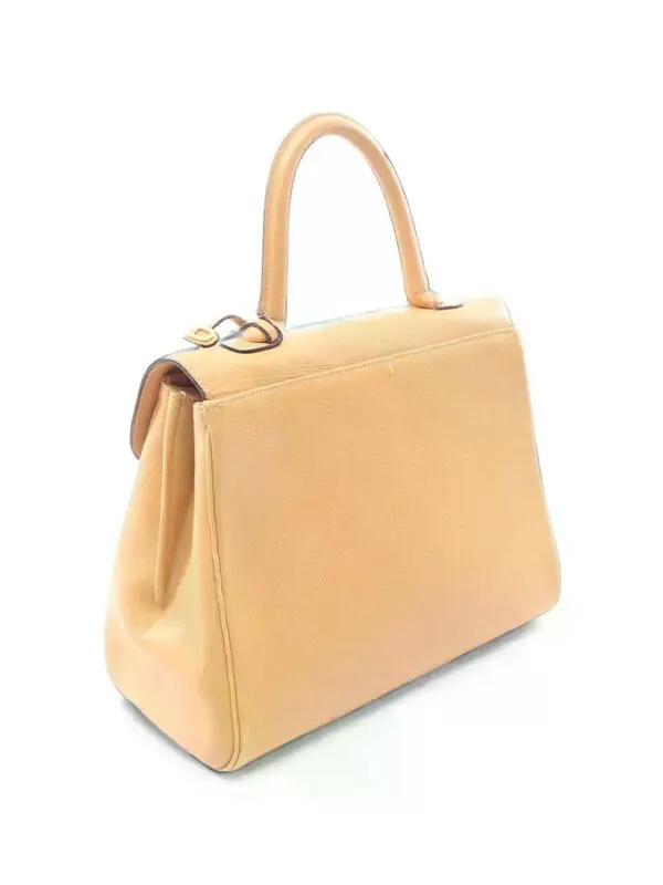 Delvaux Leather Brillant Tote Bag - Neutrals