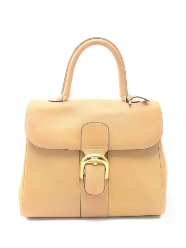 Delvaux 2000s Mm Brillant Tote Bag - Neutrals
