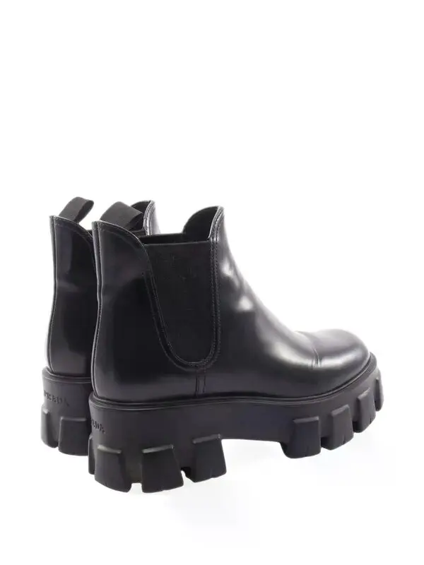 Prada 2000s Monolith Chelsea Boots