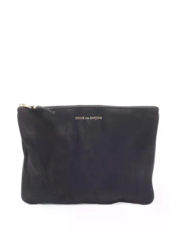 Comme Des Garçons Leather Pouch Bag