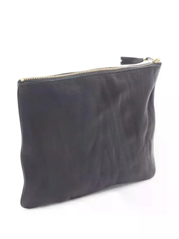 Comme Des Garçons Leather Pouch Bag