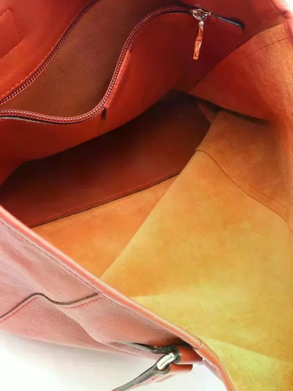 Loewe 2010s Anagram Leather Tote Bag