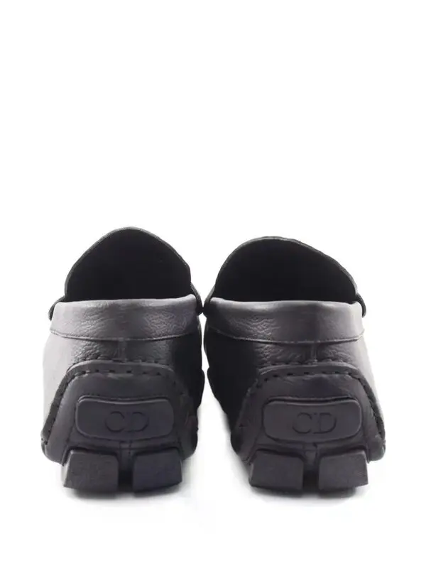 Dior Odeon Cd Loafers - Black