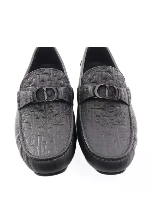 Dior Odeon Cd Loafers - Black