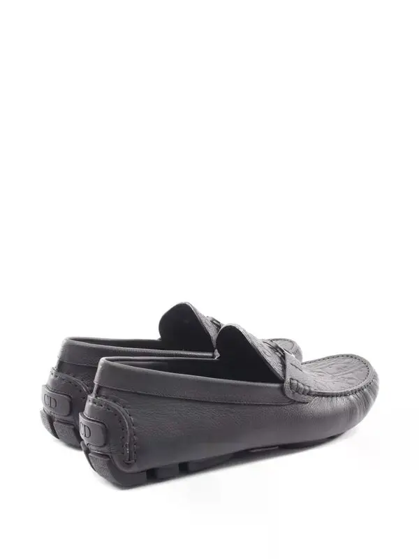 Dior Odeon Cd Loafers - Black