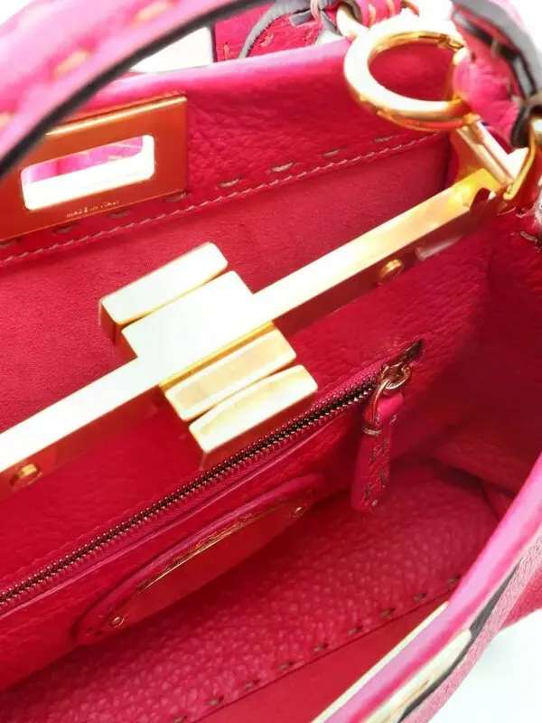 Fendi Selleria Mini Peekaboo Tote Bag