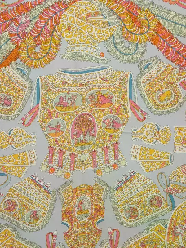 Hermès Sous L'egide De Mars Carré Scarf
