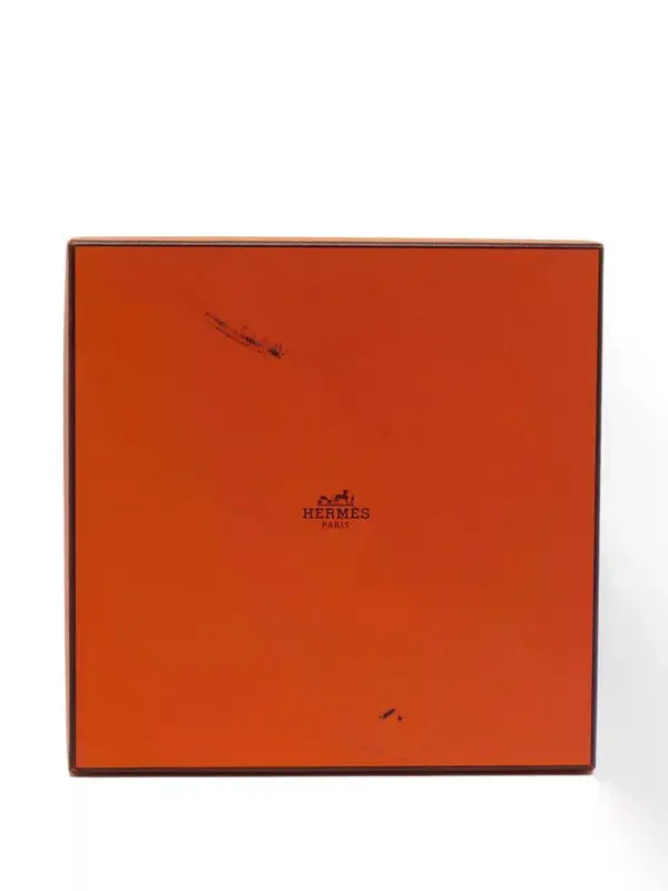 Hermès Sous L'egide De Mars Carré Scarf - Grey