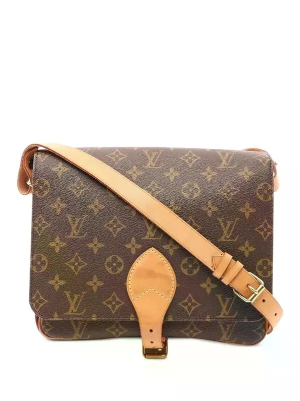 LOUIS VUITTON Monogram Canvas Cartesier Gm Shoulder Bag