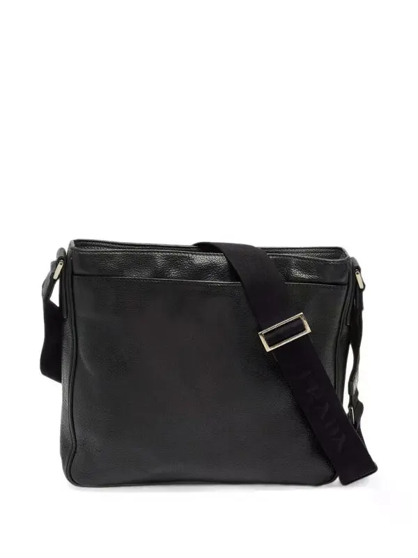Prada Leather Messenger Bag