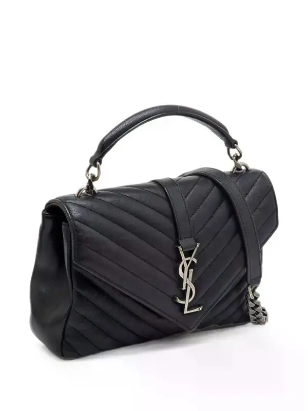 Saint Laurent Medium College Matelassé Shoulder Bag