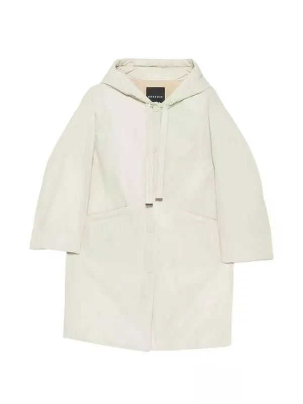 ROSSO 35 Hooded Drawstring Coat