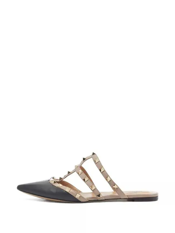 Valentino Garavani Rockstud Pointed-toe Mules