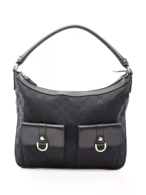 Gucci 2000s Gg-pattern Shoulder Bag