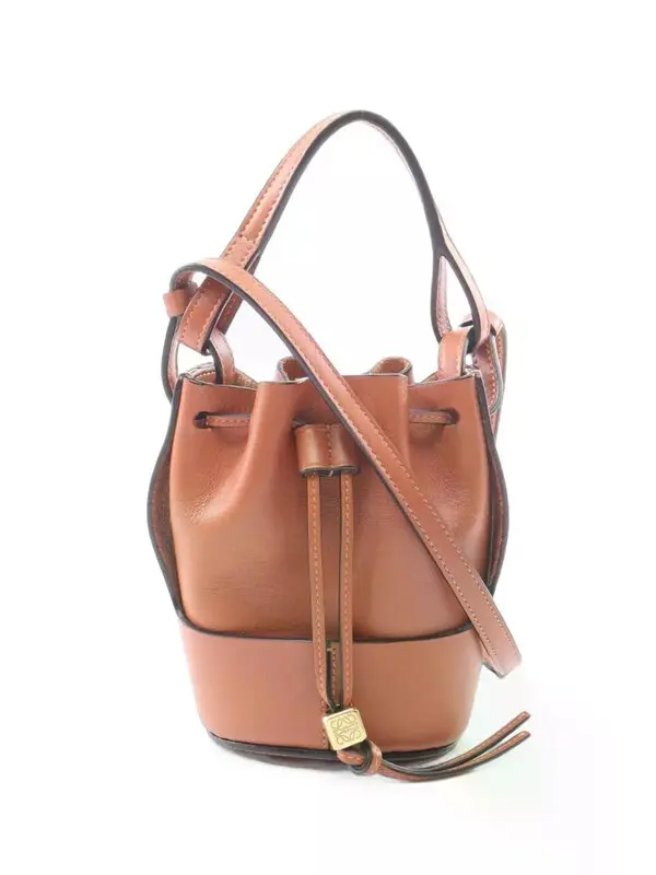 Loewe Nano Balloon Bucket Bag - Brown