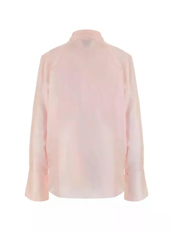 SA SU PHI Silk Pussy-bow Shirt