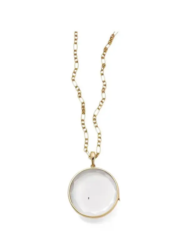 Loquet Jupiter Crystal Locket Necklace