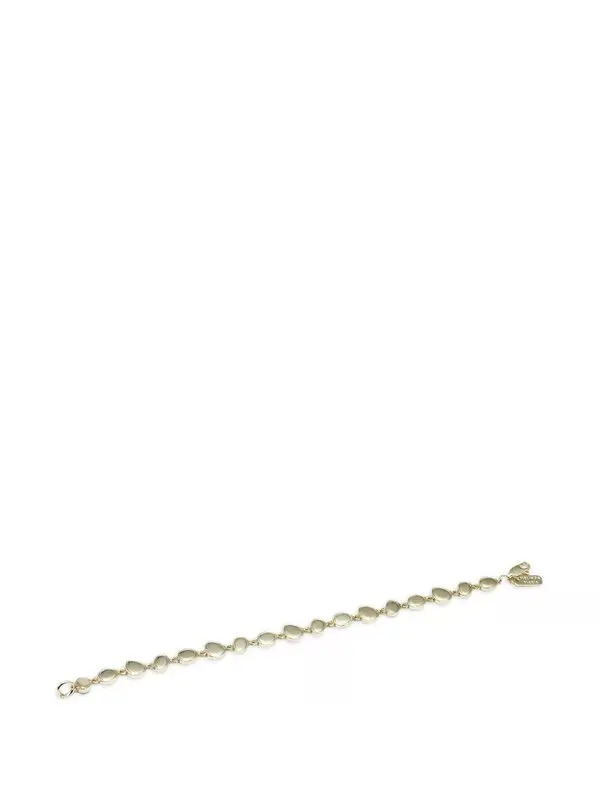 MELINDA MARIA JEWELRY Tone Pebble Link Bracelet