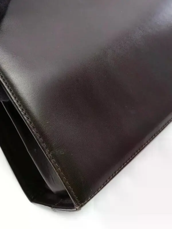 FERRAGAMO Gancini Flip-lock Tote Bag - Brown