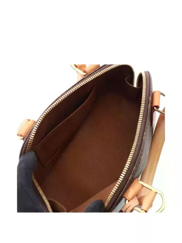 LOUIS VUITTON Monogram Canvas Alma Bb Tote Bag