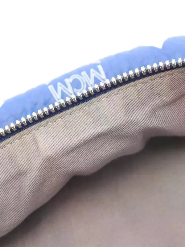Mcm 2010s Visetos Monogram Belt Bag - Blue