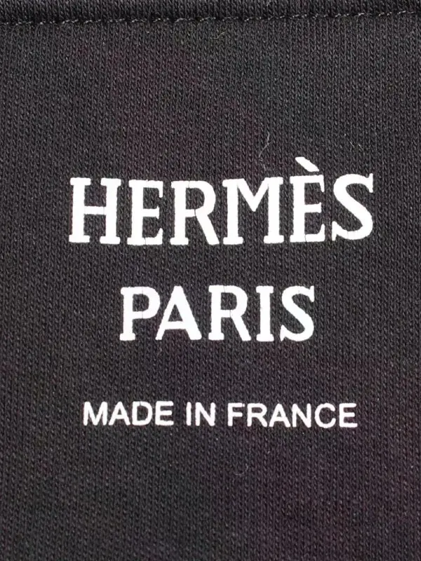 Hermès 2010s Palefroi Parfroy Lace-trim T-shirt