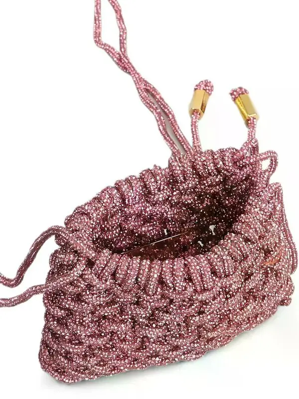 HIBOURAMA Mini Penelope Crystal-embellished Shoulder Bag