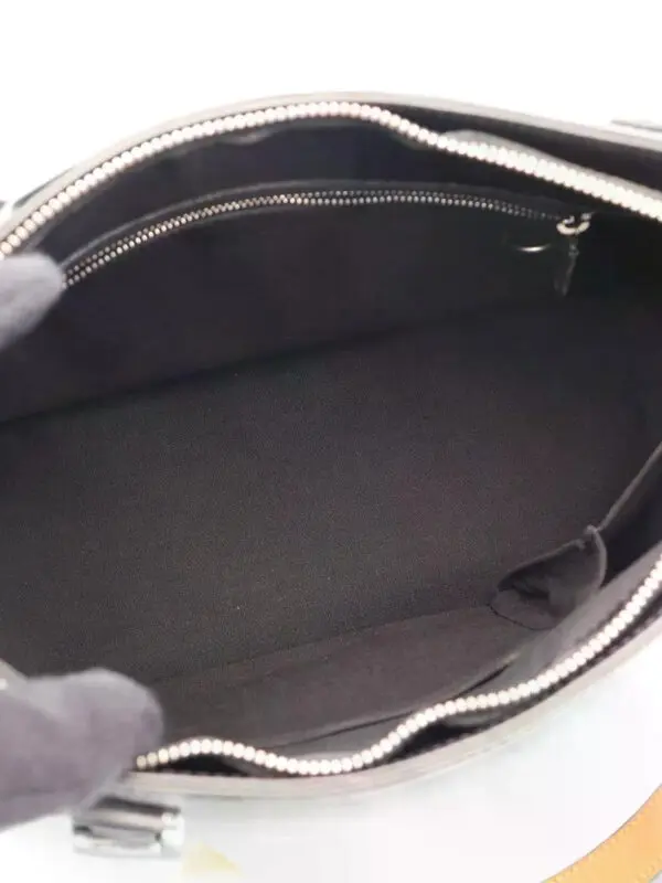 LOUIS VUITTON Monogram Mat Stockton Tote Bag - Grey