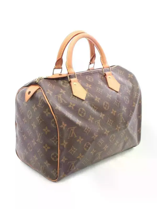 LOUIS VUITTON 2001 Monogram Speedy 30 Handbag